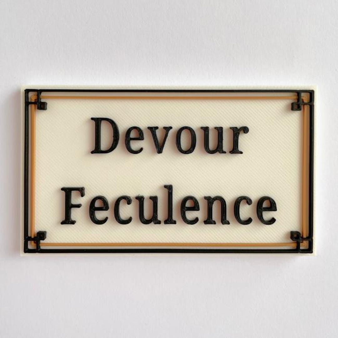 Devour Feculence Severance Fan Magnet - Etsy