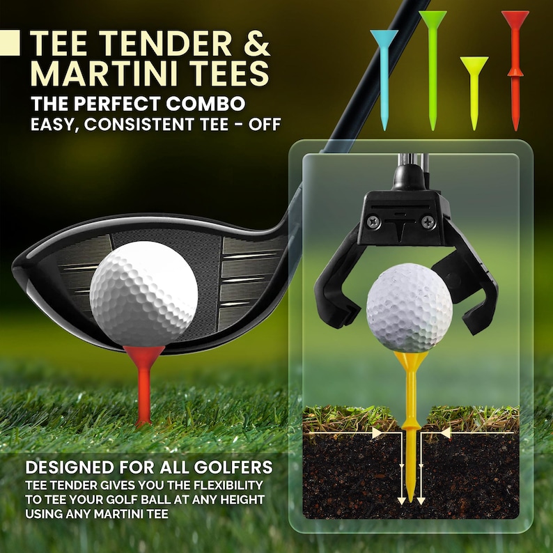 Teeing Device for All Golfers – Martini Tee – Senior & Adaptive Golf ...
