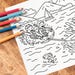 Jet Boat Summer Coloring Page – Lake Day Printable for Kids, Parents ...