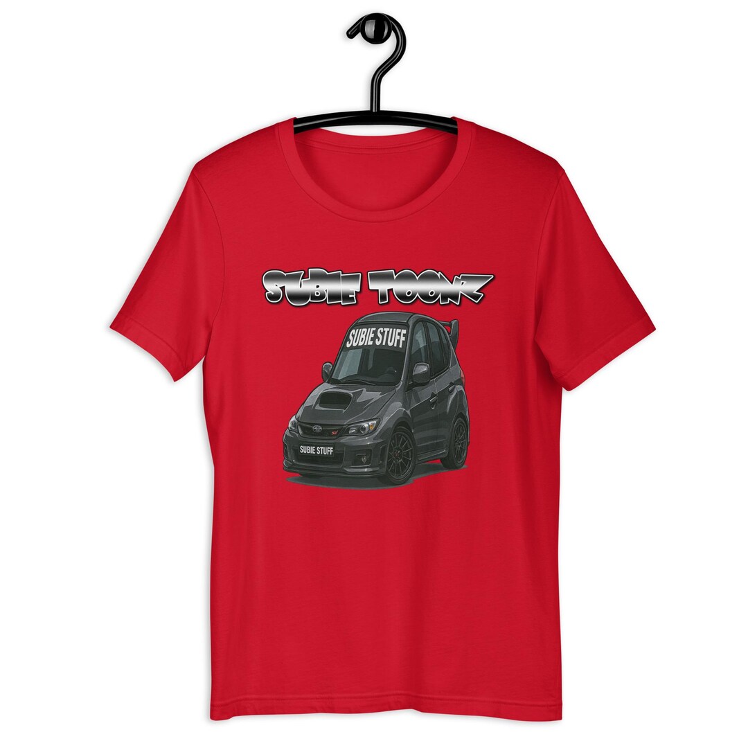 Subie Toonz Sti Hatch | Cartoon WRX Sti Shirt | JDM Subaru Hatchback ...