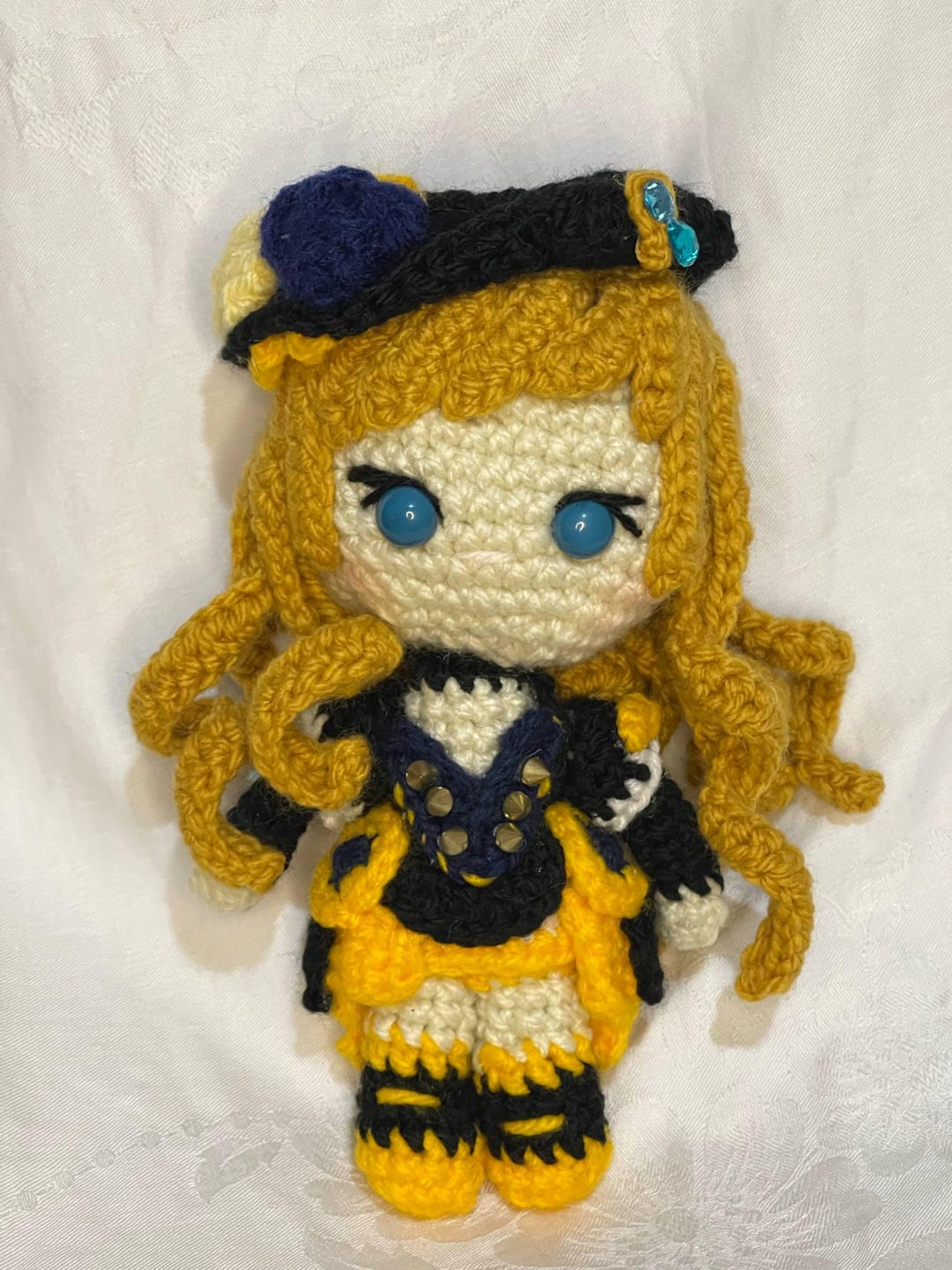 Genshin Impact, Navia, Crochet Doll, Amigurumi, Game Character - Etsy