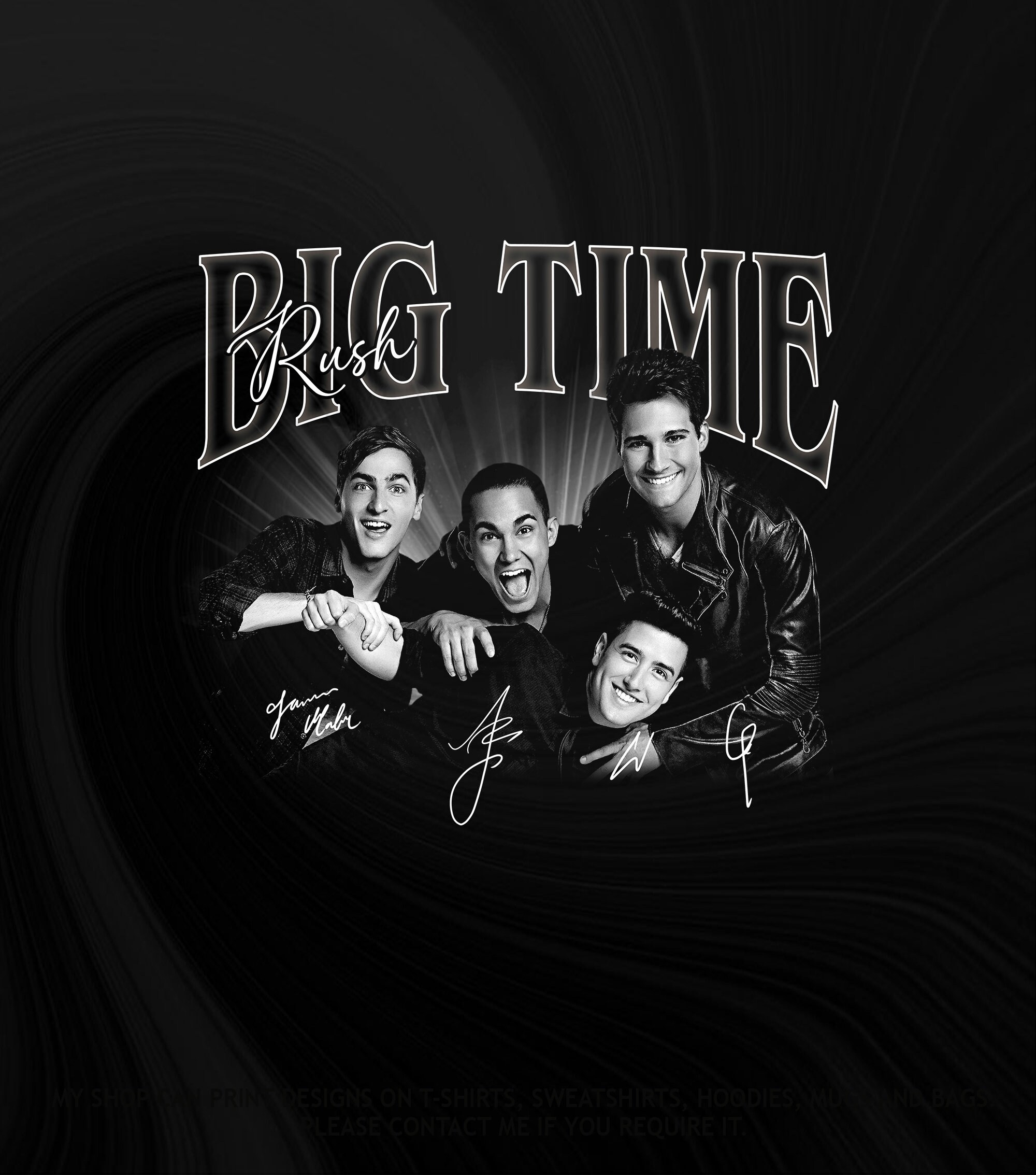 Big Time Rush PNG, BTR Vintage Big Time Rush Forever Png, Digital ...
