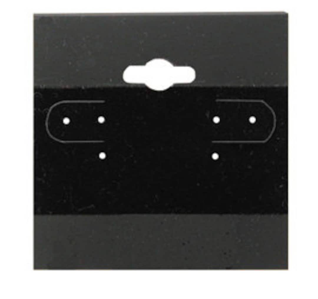 Black Earring Cards 100 Pcs - Etsy
