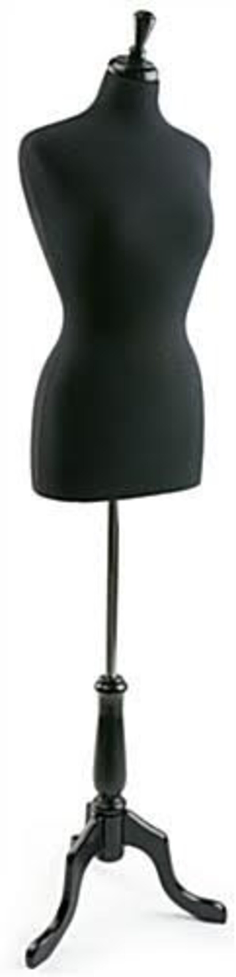 Black Female Dress Form Mannequin Etsy