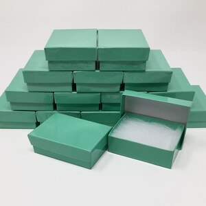 100 Pack Teal Blue Boxes (3.25 X 2.25 X 1 In) // ECONOMY SIZE // - Etsy