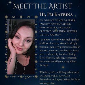 Custom Fantasy Portrait | Realistic DND Character Art | Ai-assisted ...