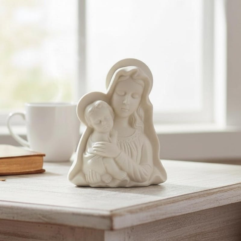 Madonna Statue Japan - Etsy