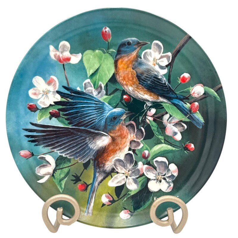 Bluebird Plate - Etsy
