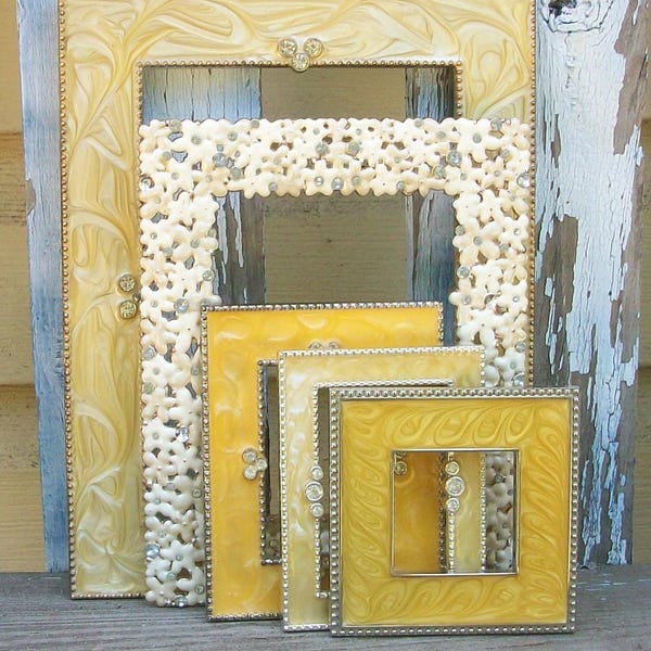 White Picture Frames - Etsy