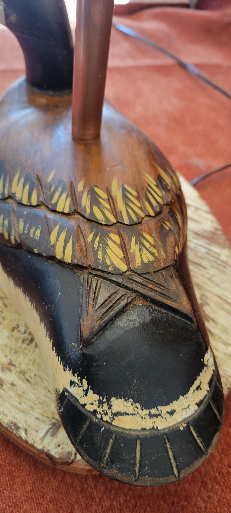Rustic Vintage Duck Decoy LAMP. on Barnwood Base. Upcycled ...