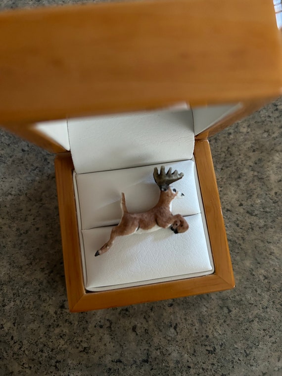 HANDMADE DEER HUNTING ELK ANTLER HUNTER BUCK FAWN DOE… - Gem