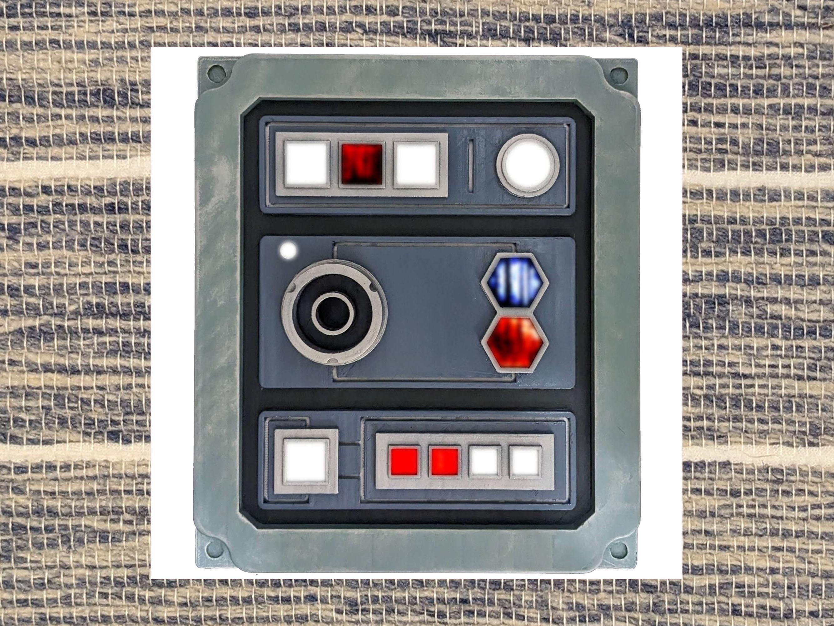 Star Wars Galaxy’s Edge Control Panel V2 Wall Panel - Etsy