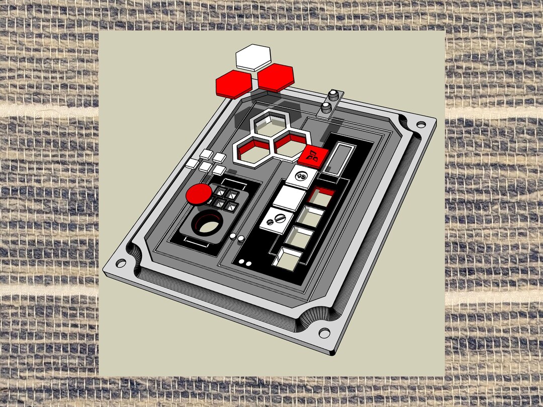 Star Wars Episode 8 V2 Control Panel - Etsy