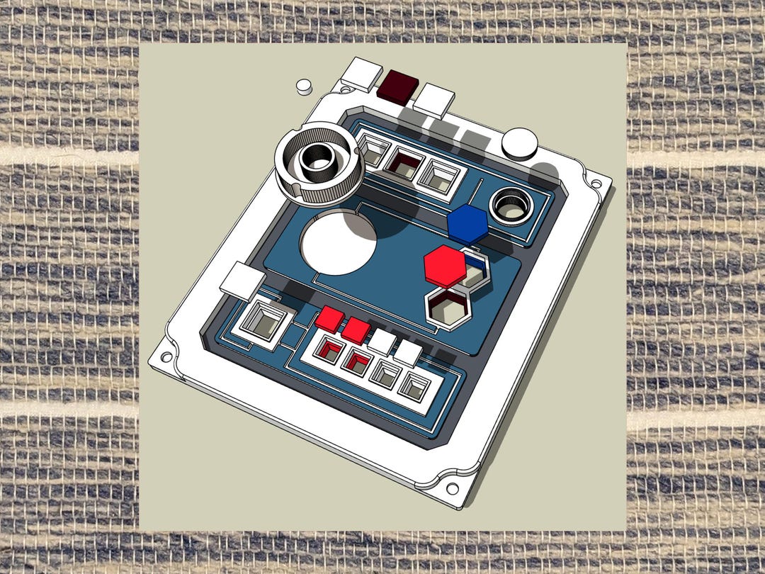 Star Wars Galaxy’s Edge Control Panel V2 Wall Panel - Etsy