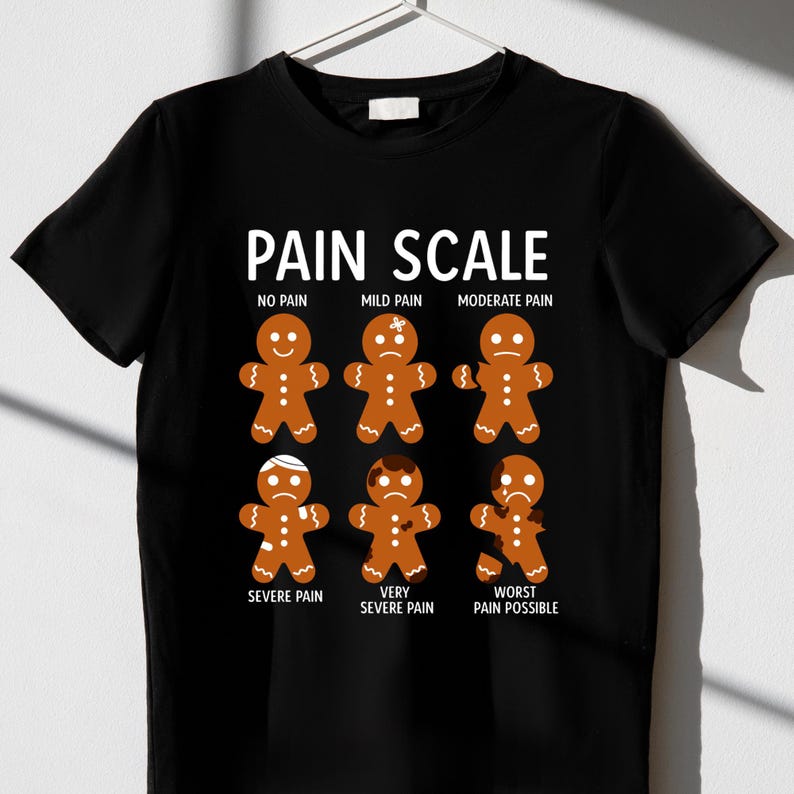 Pain Scale Png, Funny Gingerbread Png, Christmas Png, Winter Png ...