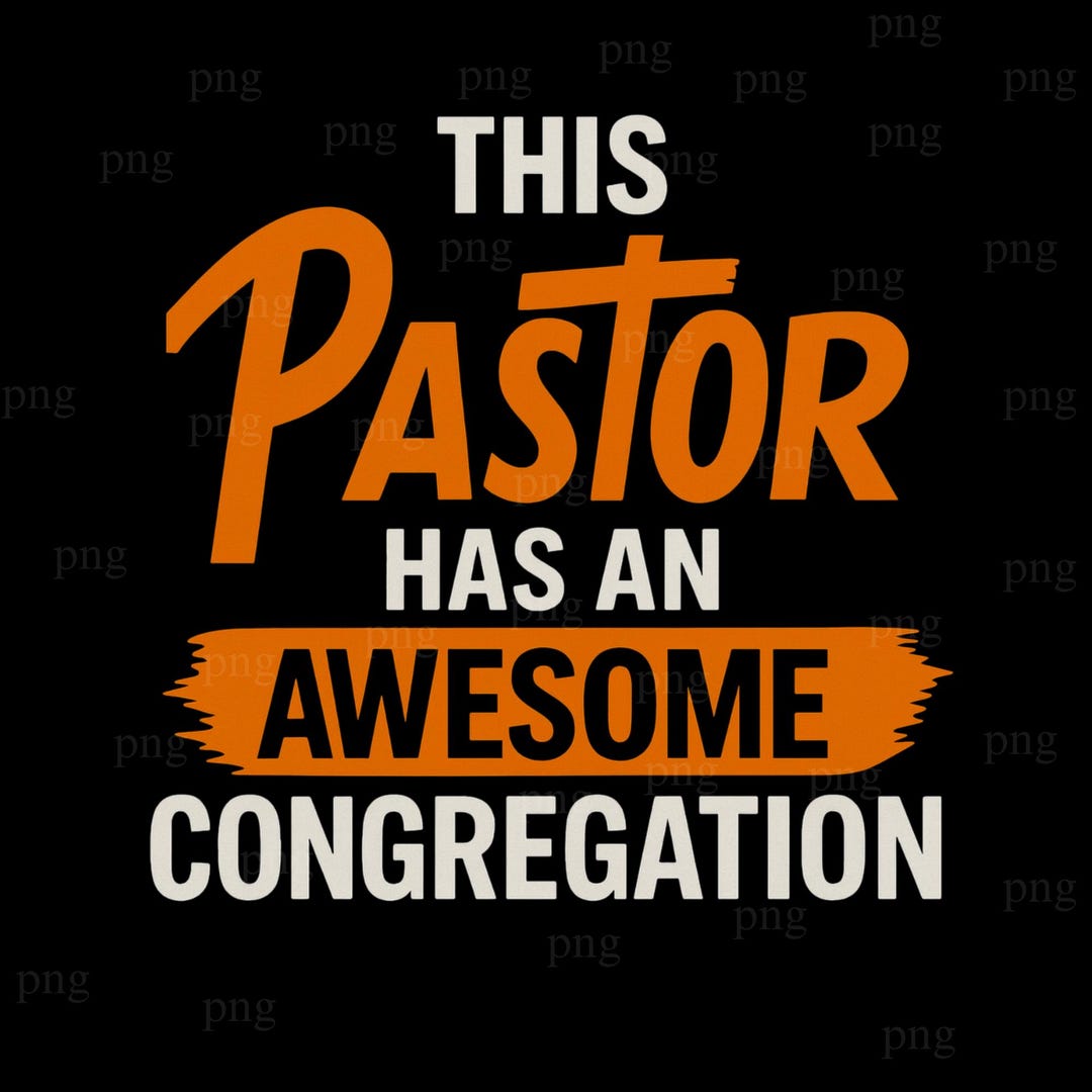 This Pastor Has an Awesome Congregation PNG - Religious Pastor ...