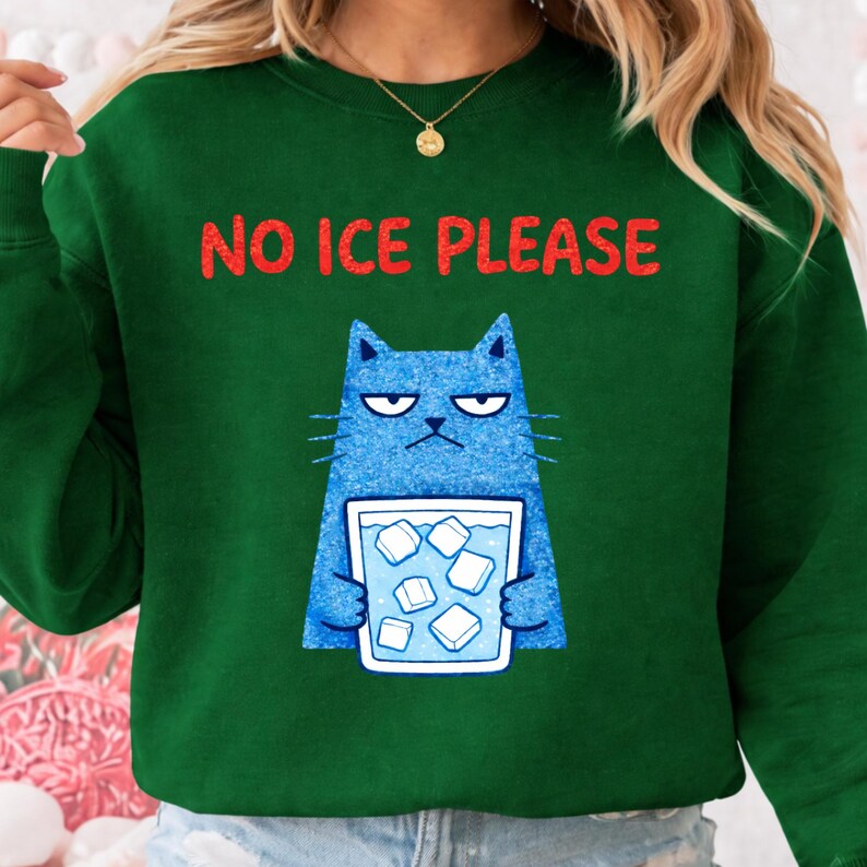 No ICE Please Png, No Ice Cat Meme Png, Pro Immigration Png, Digital ...