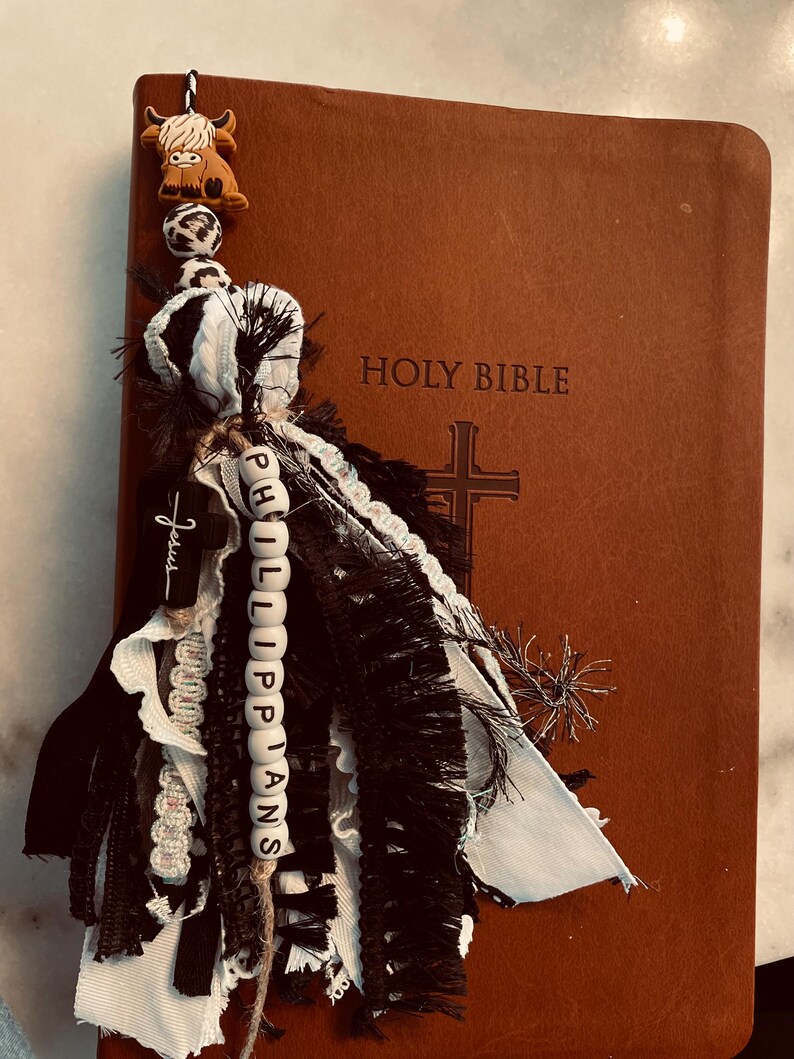Add a Touch of Grace to Your Pages—bible Tassels That Mark Your Place ...