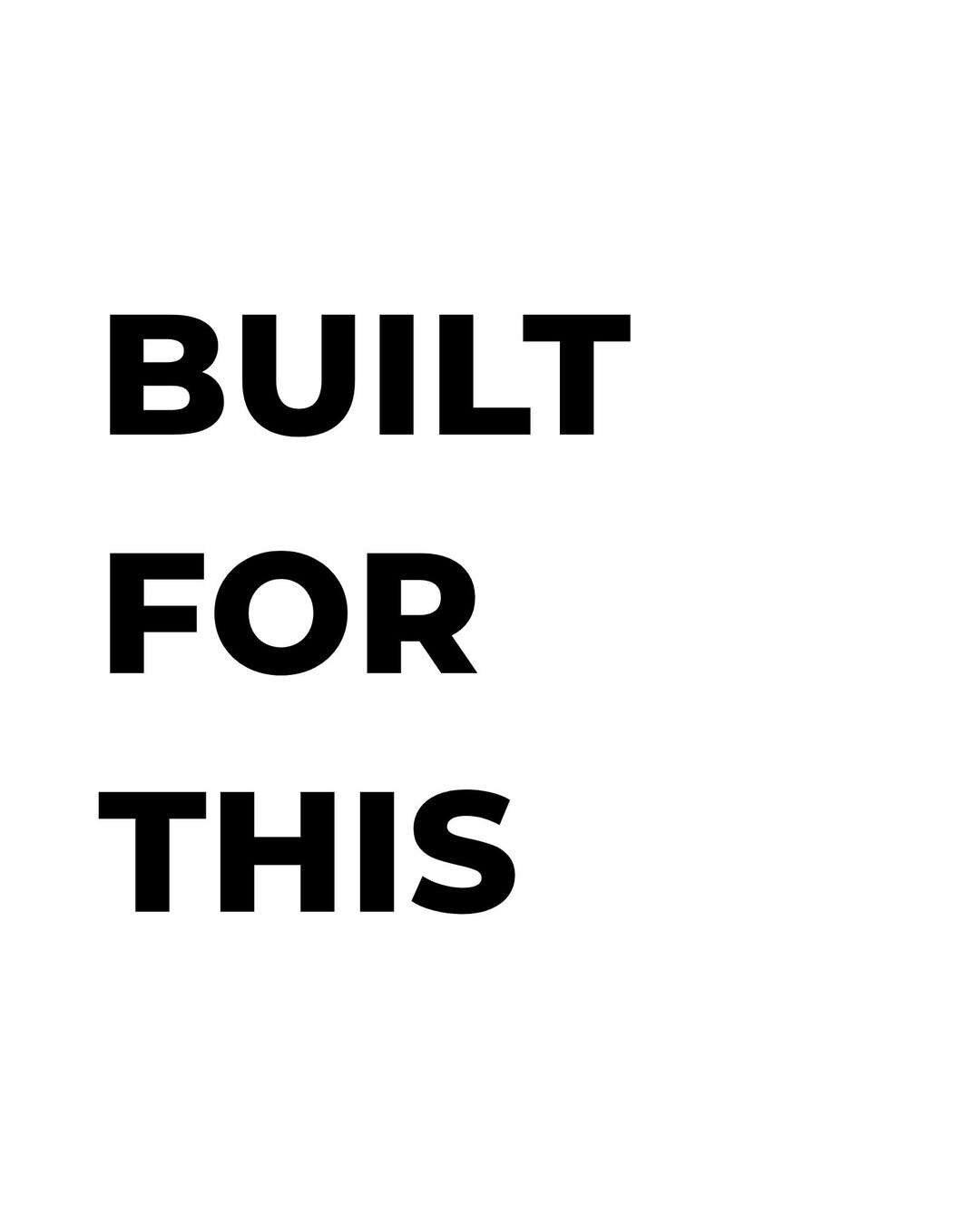 Confidence Wall Art Bundle – Bold Black & White Prints With Empowering ...
