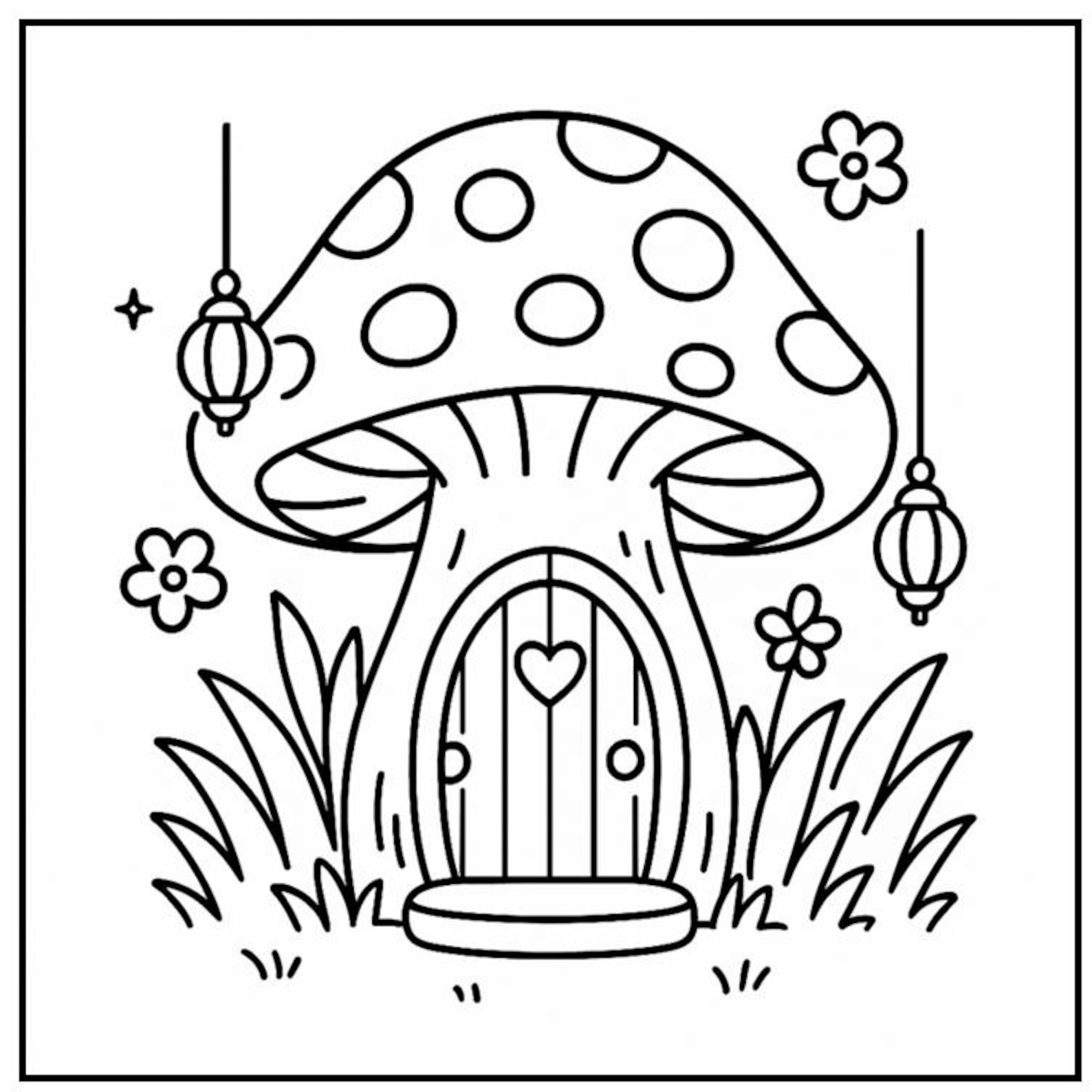 Whimsy Woods Coloring Book – Printable Forest Coloring Pages for Kids ...