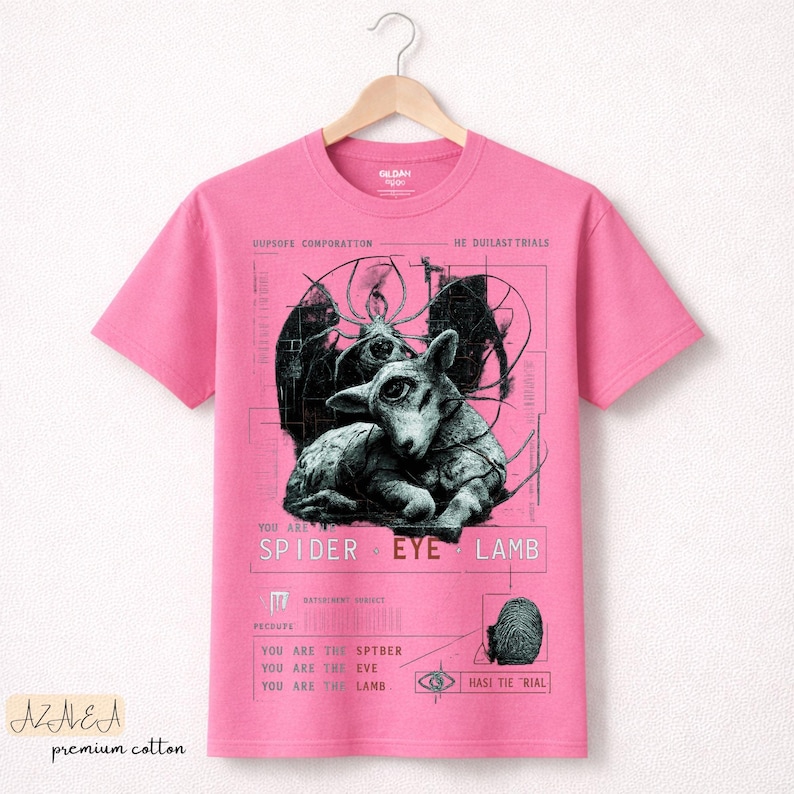 The Outlast Trials Shirt | Spider Eye Lamb | Murkoff Therapy Never Ends ...