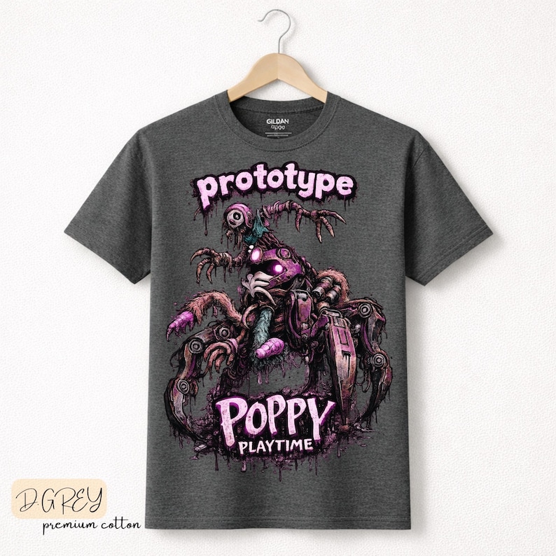 The Prototype Poppy Playtime Shirt the First Creation, Poppy Playtime ...