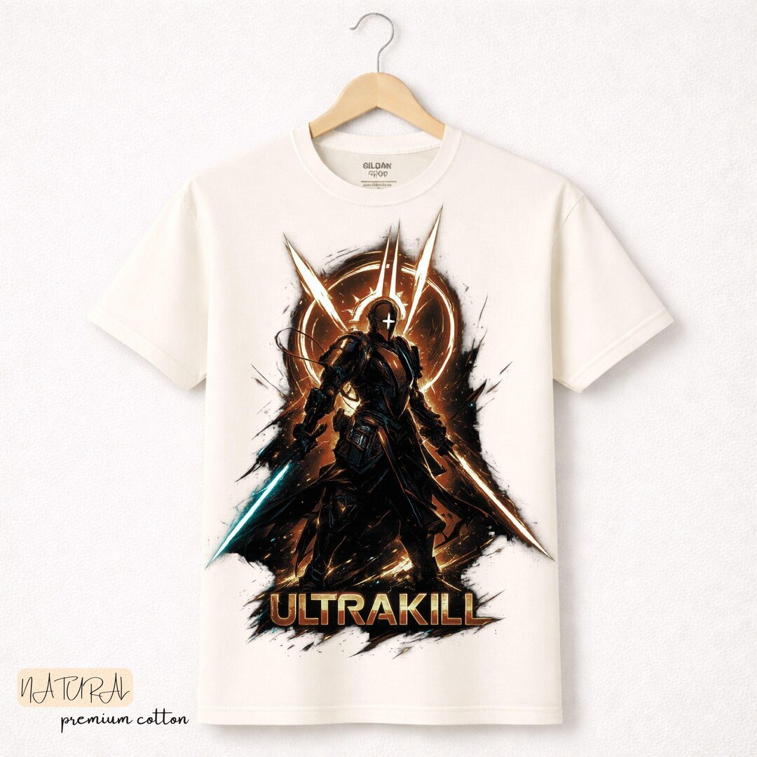 Fanart Gabriel Ultrakill Shirt | Judgment Has Come | Ultrakill Gabriel ...