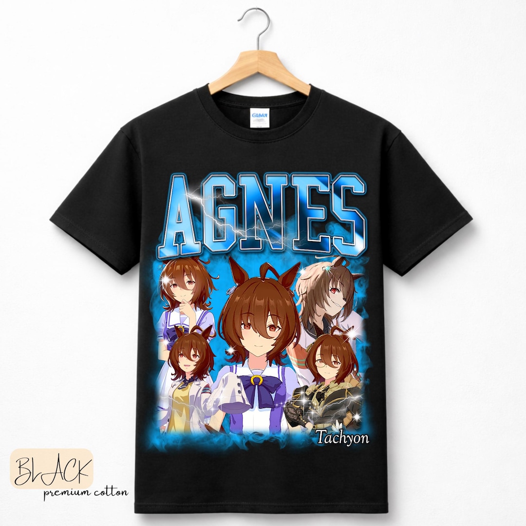T-shirt Agnes Tachyon Uma Musume (fille anime), joli derby Uma Musume ...