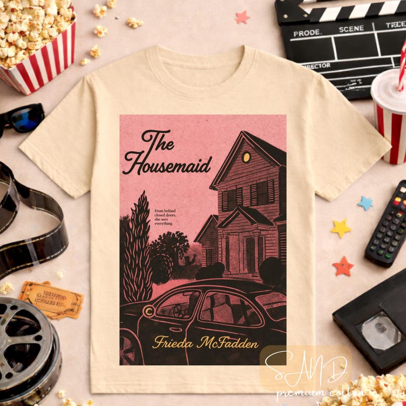 The Housemaid Shirt for Freida Mcfadden Lovers That Depicts With Retro ...