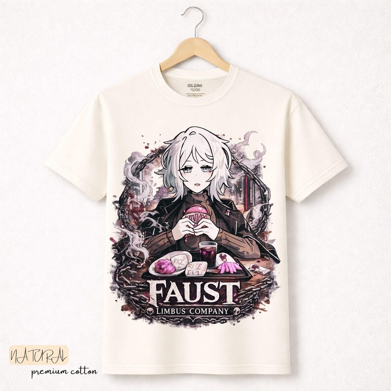 Fanart Faust Character of Limbus Company Shirt | the System Runs on ...
