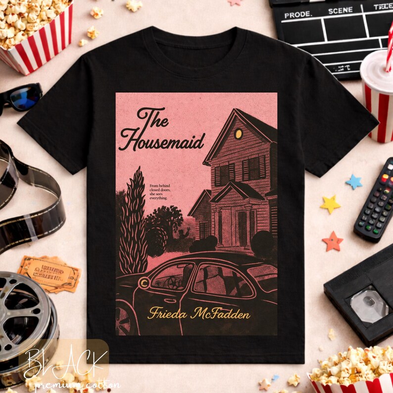 The Housemaid Shirt for Freida Mcfadden Lovers That Depicts With Retro ...