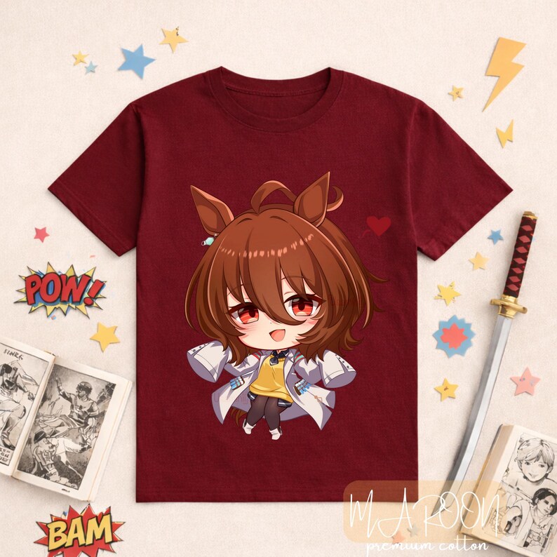 Agnes Tachyon Umamusume Shirt Anime Merch for Fans, Umamusume Pretty ...