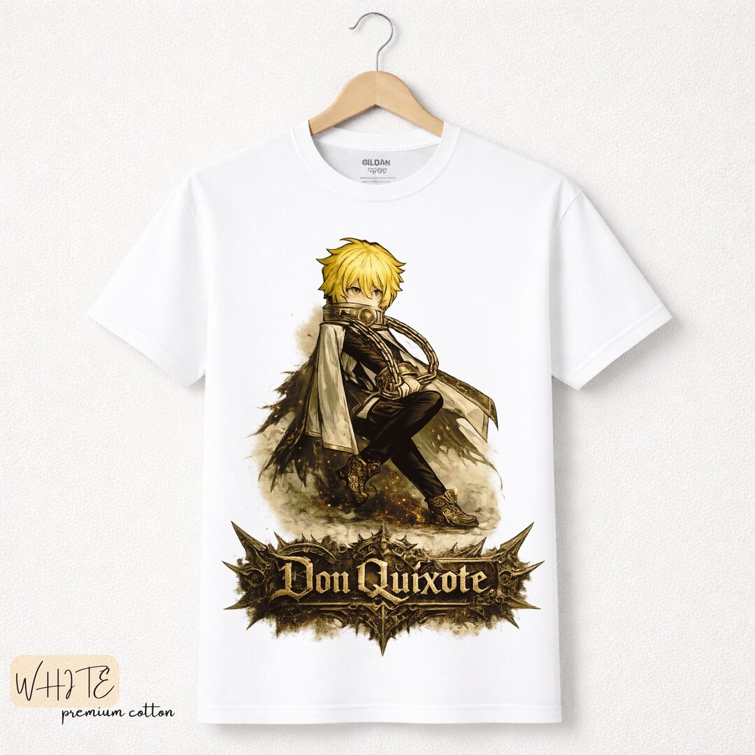 Don Quixote Limbus Company Character Shirt |for Justice and Charge ...
