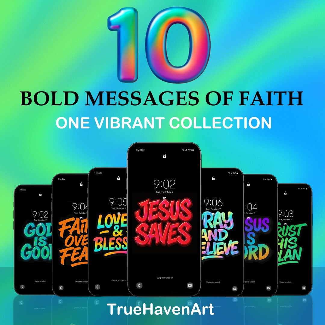 Faith Wallpapers Bundle | Digital Download - Etsy