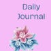Printable Daily Journal | Morning & Evening Reflection PDF | Mental ...