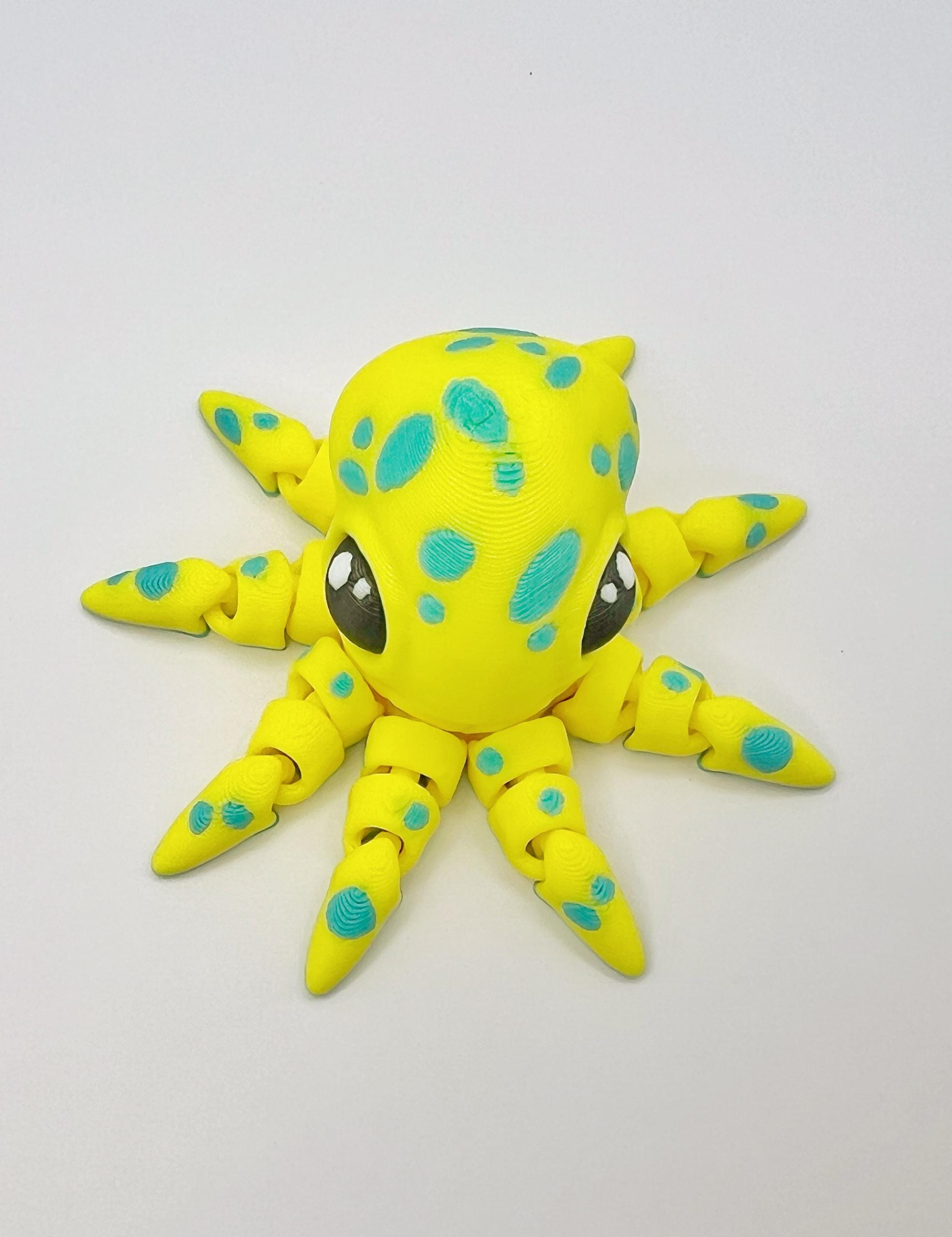 Ocean Fidget Friends | 3D Printed Ocean Animal Flexi Set | 3D Printed ...