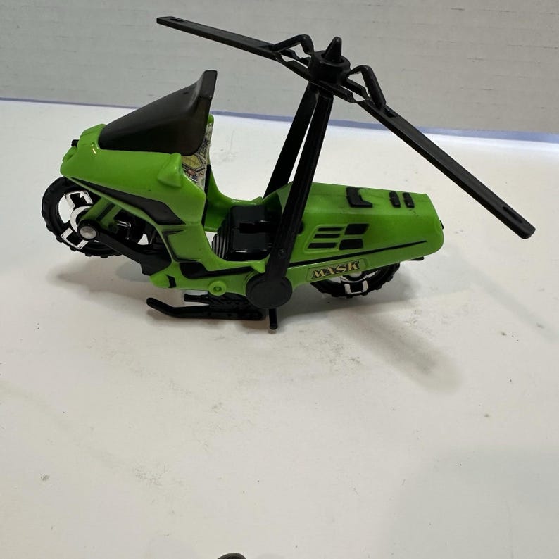 1985 Kenner Mask M.A.S.K. Condor Motorcycle Helicopter Brad Turner With ...