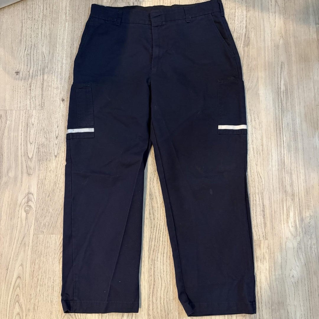 38R-30 Stan Herman VF Imagewear Reflective Uniform Cargo Utility Work ...