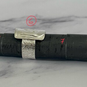 Fine Silver Ladybug Ring, Beautiful .999 Silver Jewelry Ring Size 6 US ...