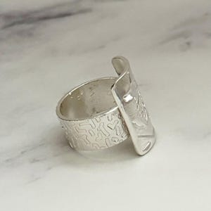 Fine Silver Ladybug Ring, Beautiful .999 Silver Jewelry Ring Size 6 US ...