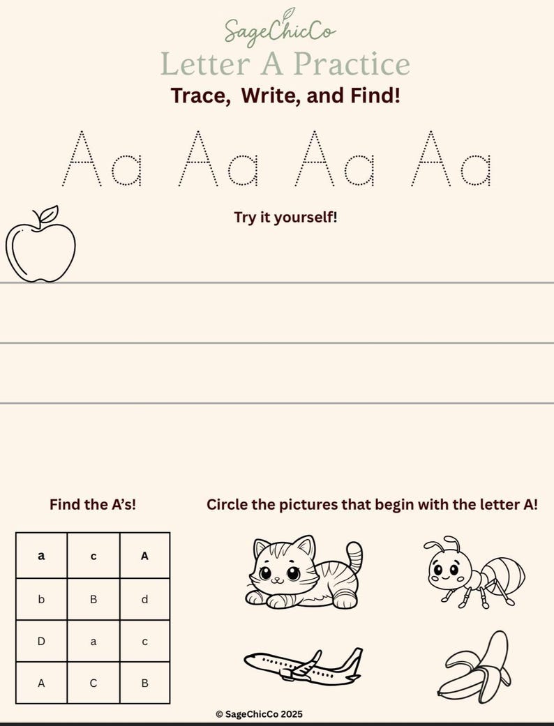 ABC Tracing Worksheets – A to Z Alphabet Printable for Kids | Preschool ...