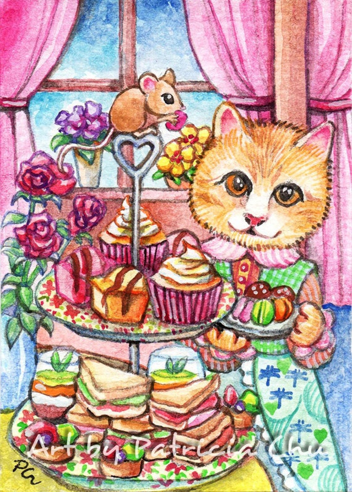 ACEO Limited Edition Art Print 2.5 X 3.5 Inches High - Etsy