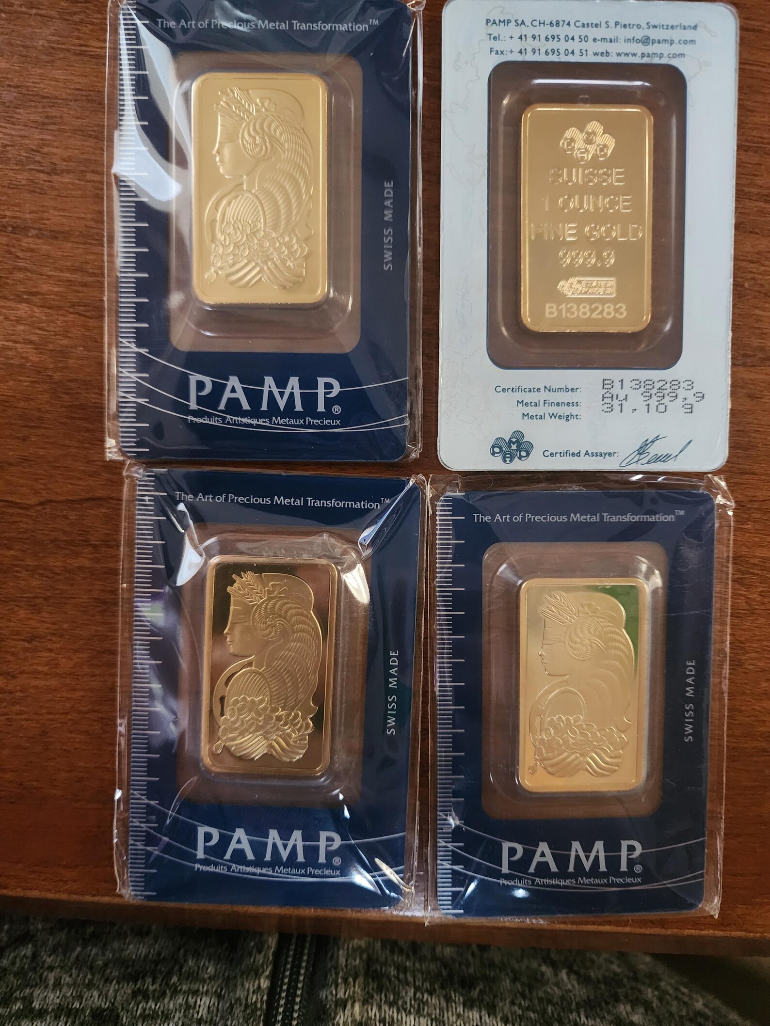 Replica Gold Bar! 1oz Gold Bar- Not Real Gold. AA Quality ! - Etsy