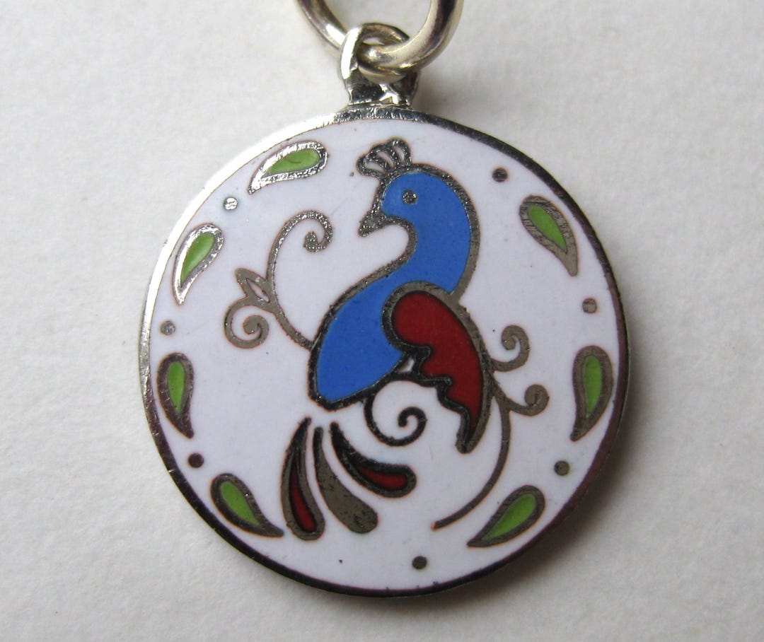 Pennsylvania Dutch Hex Sign Distelfink Good Luck Vintage Enamel ...