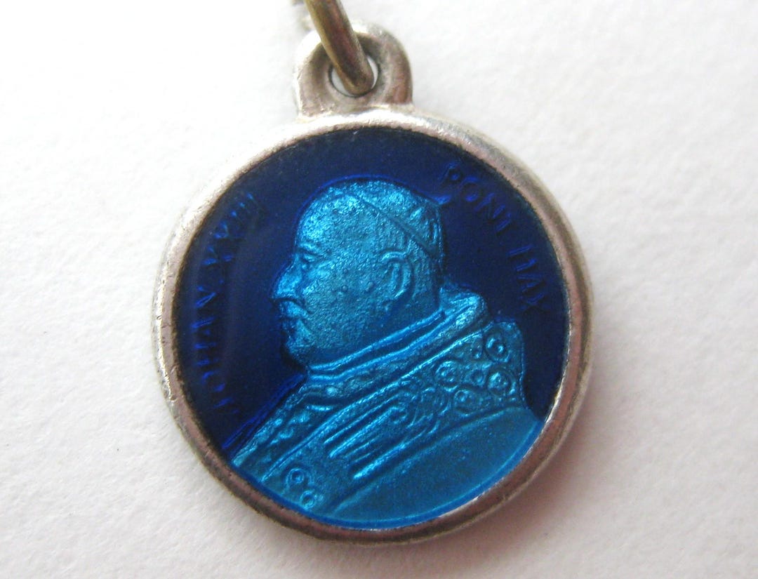 Vintage Pope John Johan XXIII Pont Max Catholic Vatican Miniature ...