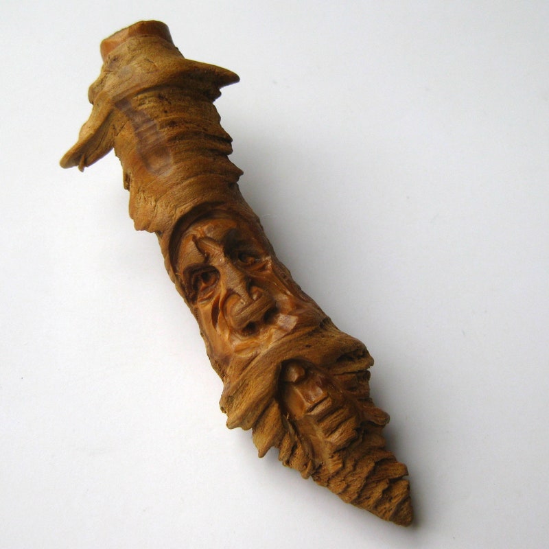 Wood Spirit Carving - Etsy