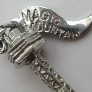 Vintage Magic Mountain Sky Tower Theme Park Souvenir Bracelet Charm - Etsy