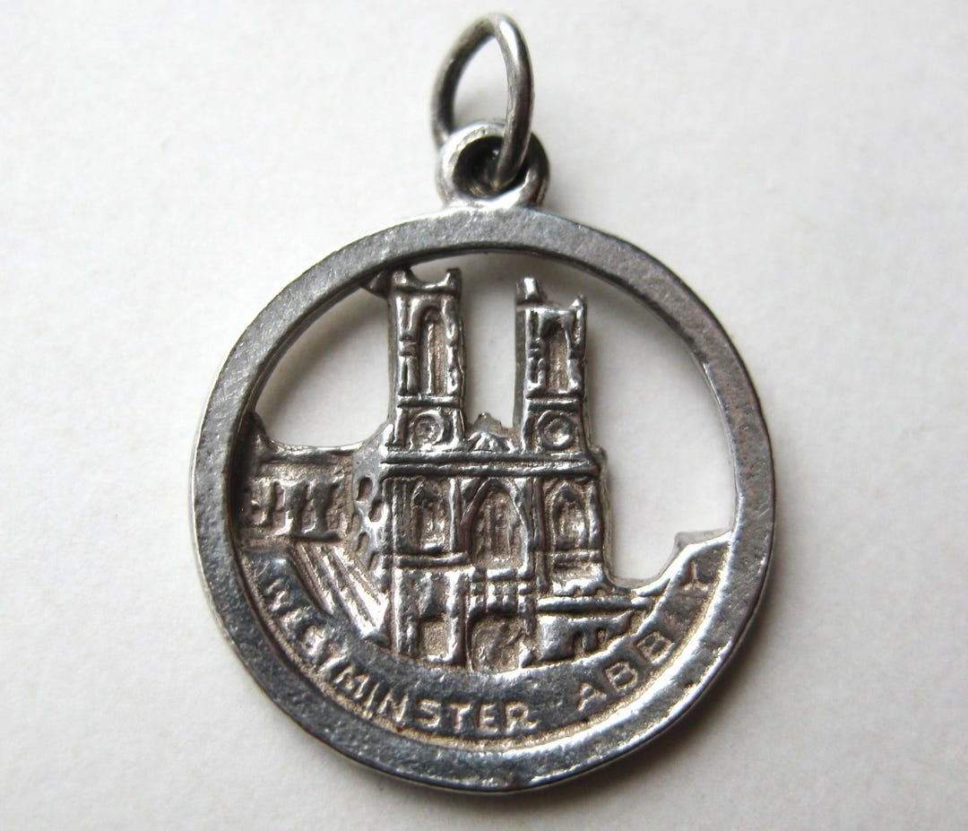 Vintage Westminster Abbey Cathedral Sterling Silver London England ...