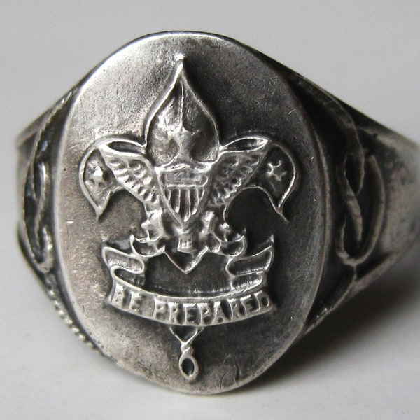 Eagle Scout Ring - Etsy
