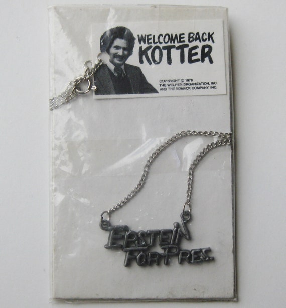 Vintage 1976 Welcome Back Kotter Epstein for Pres Pre… - Gem